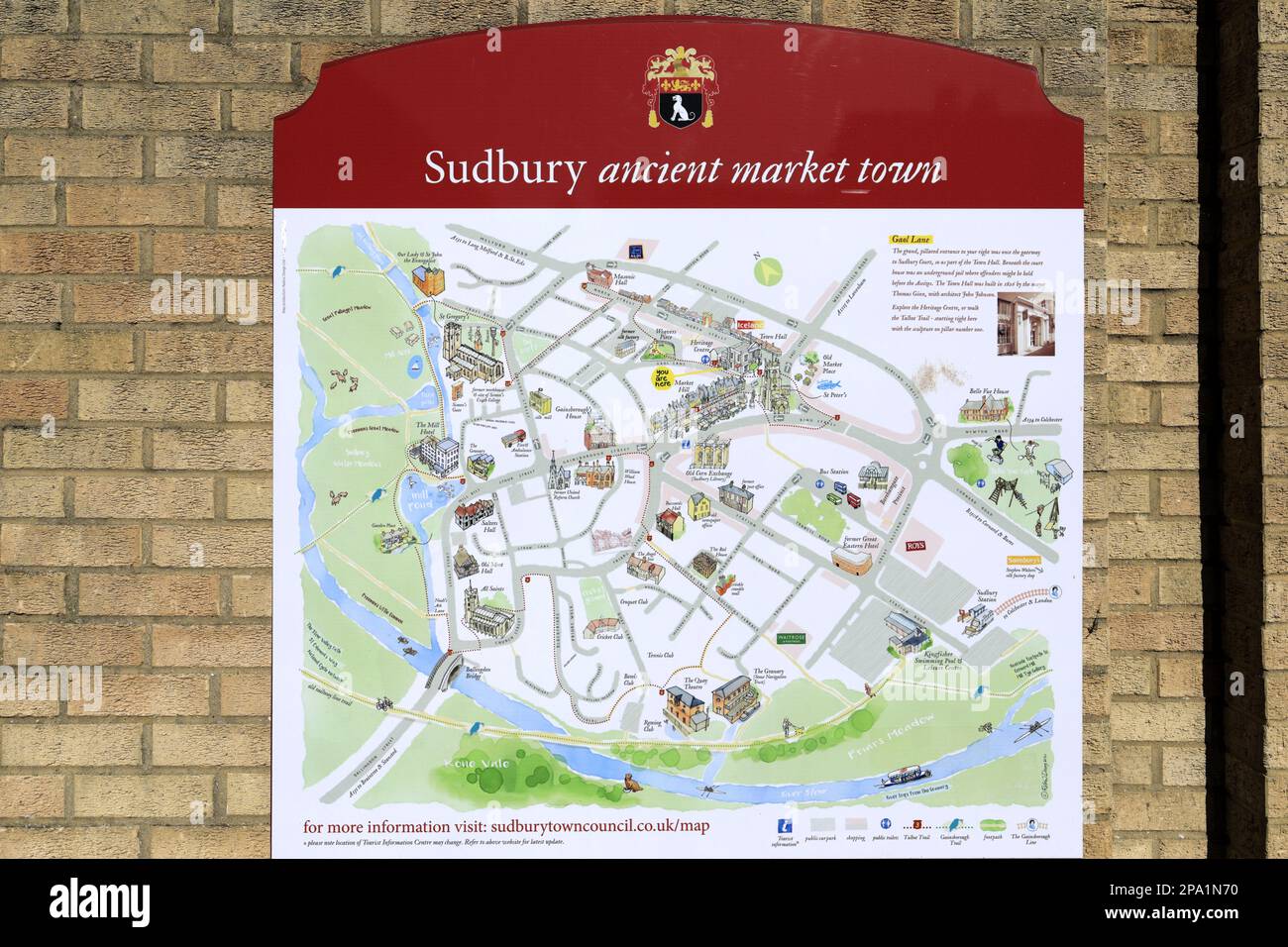 Market hill sudbury hi-res stock photography and images - Alamy