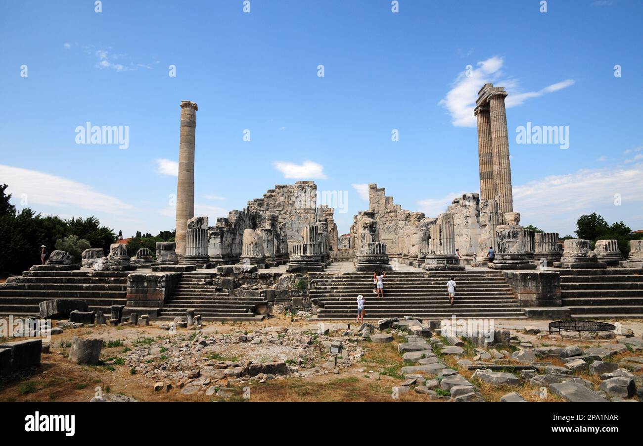 Didim Apollon Temple - Aydin - TURKEY Stock Photo - Alamy