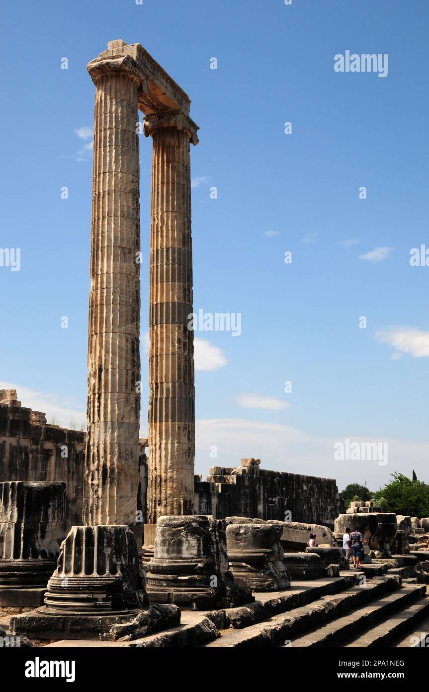 Didim Apollon Temple - Aydin - TURKEY Stock Photo - Alamy
