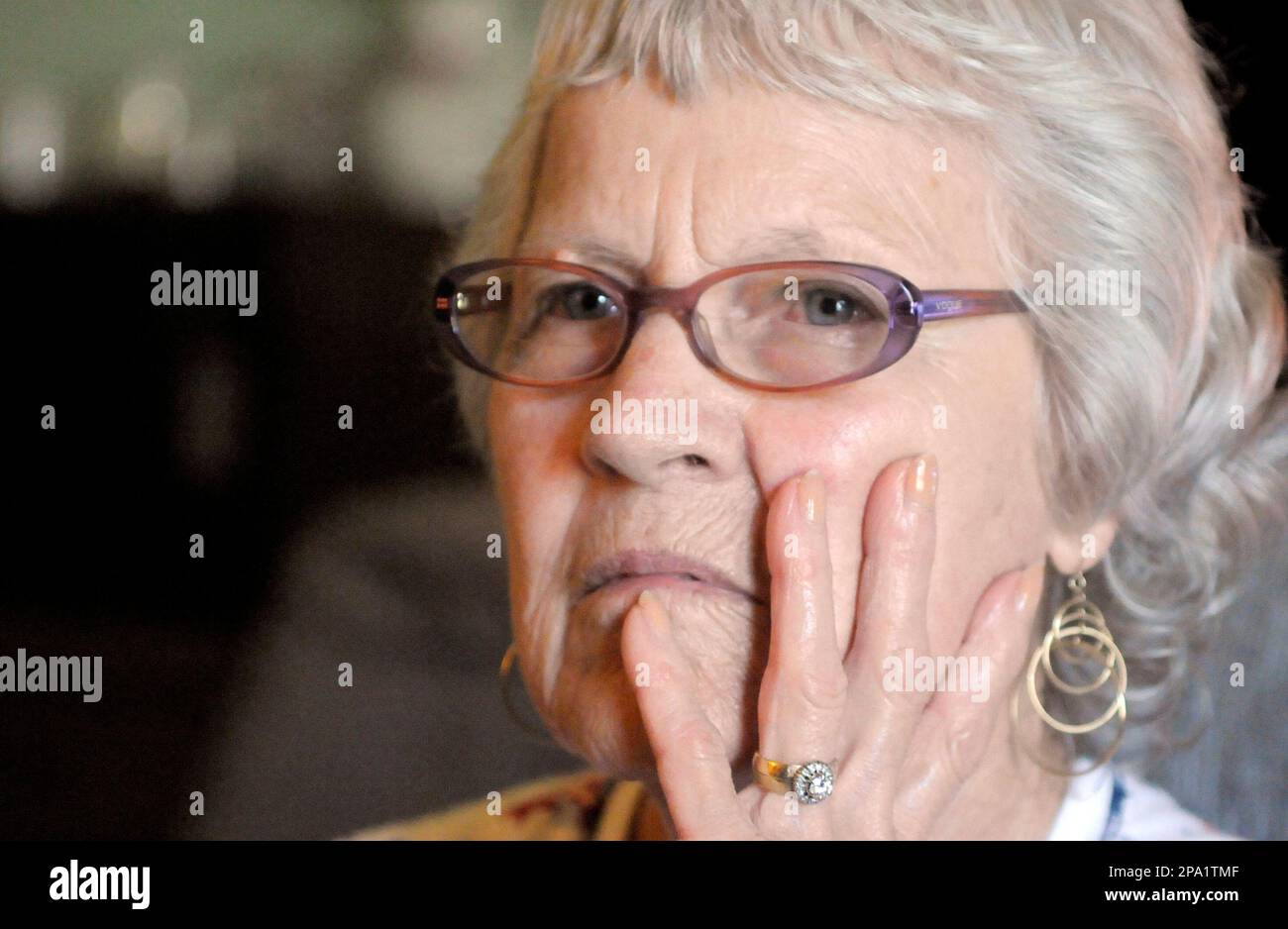 Mary Scott remembers her son Mark during an interview, Thursday, May 8 ...