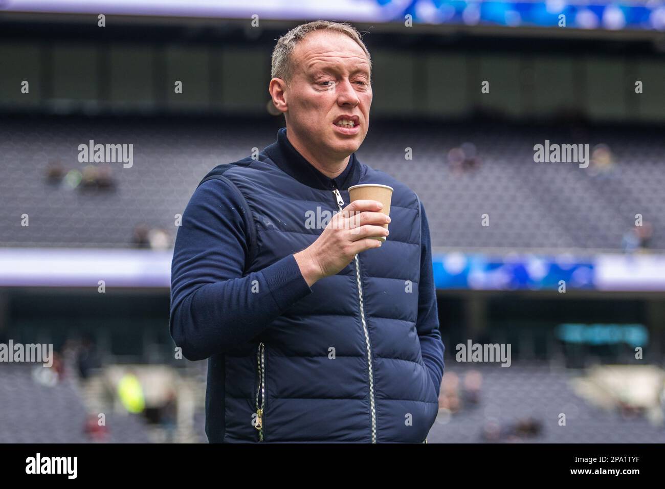 London, UK. 11th Mar, 2023. Steve Cooper manager of Nottingham Forest ...