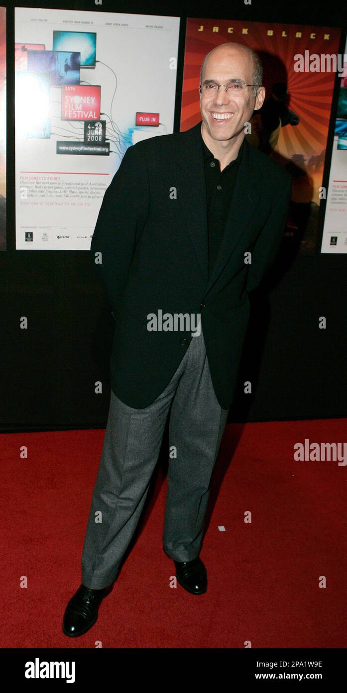 CEO of DreamWorks Jeffery Katzenberg arrives for the Australian ...