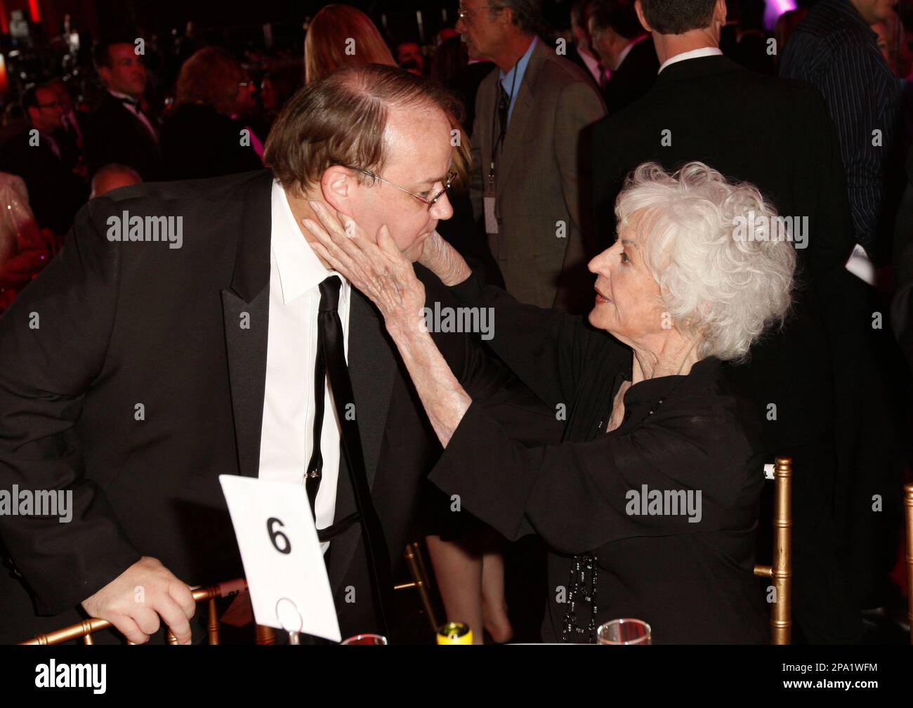 Marc Cherry, left, writer and producer for “The Golden Girls” is seen ...