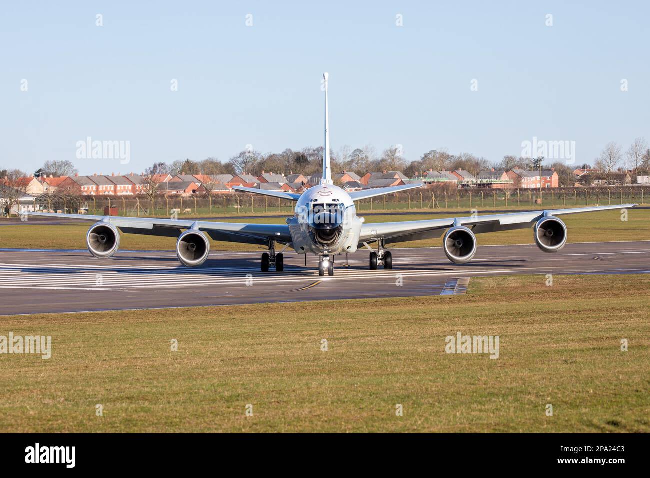 RC-135 Rivet Joint Stock Photo - Alamy