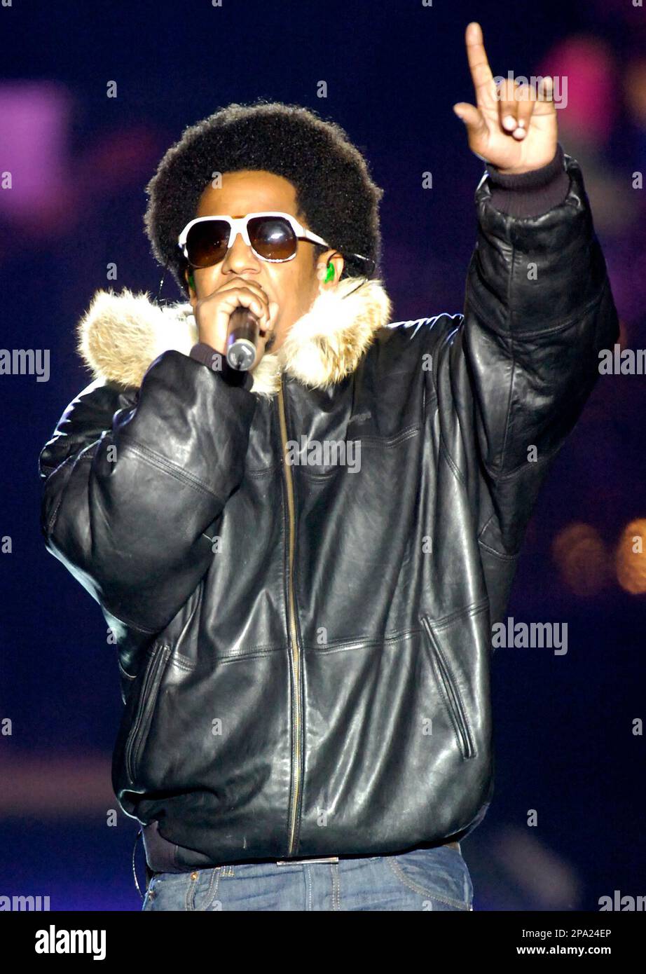 Puerto Rican singer Tego Calderon performs during the Urban Dance ...