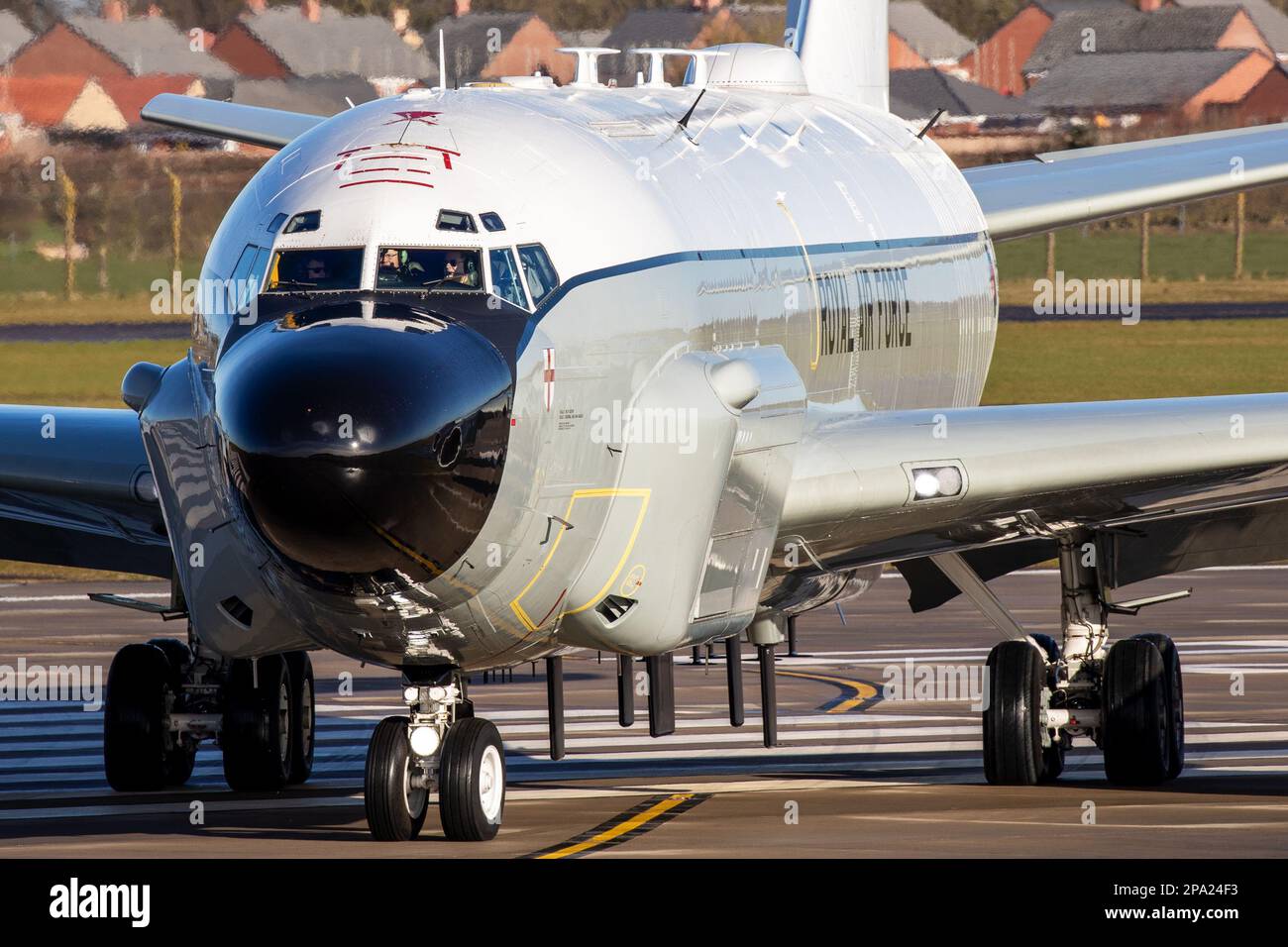 RC-135 Rivet Joint Stock Photo - Alamy