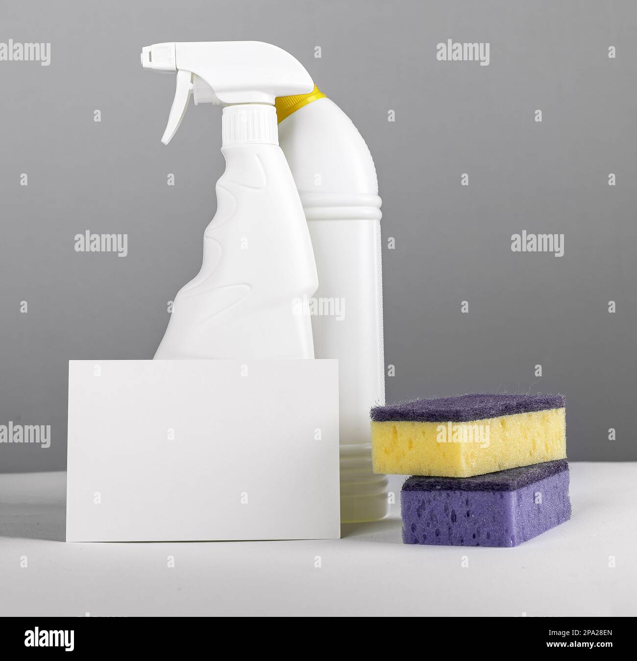 House cleaning supplies cartoon hi-res stock photography and images - Alamy