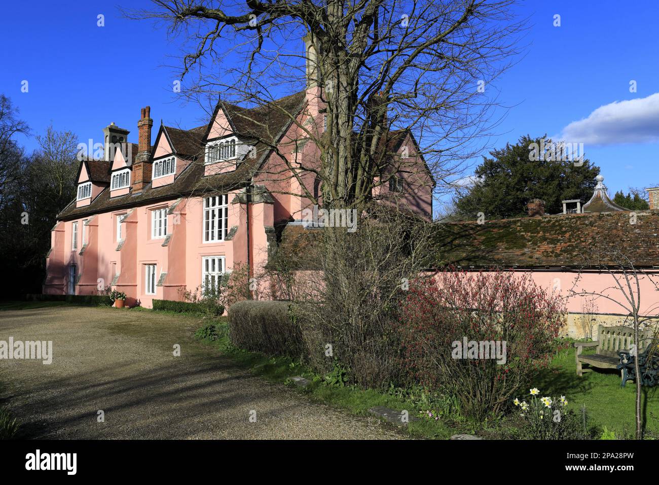 The Clare Priory, Clare village, Suffolk, England, UK Stock Photo - Alamy