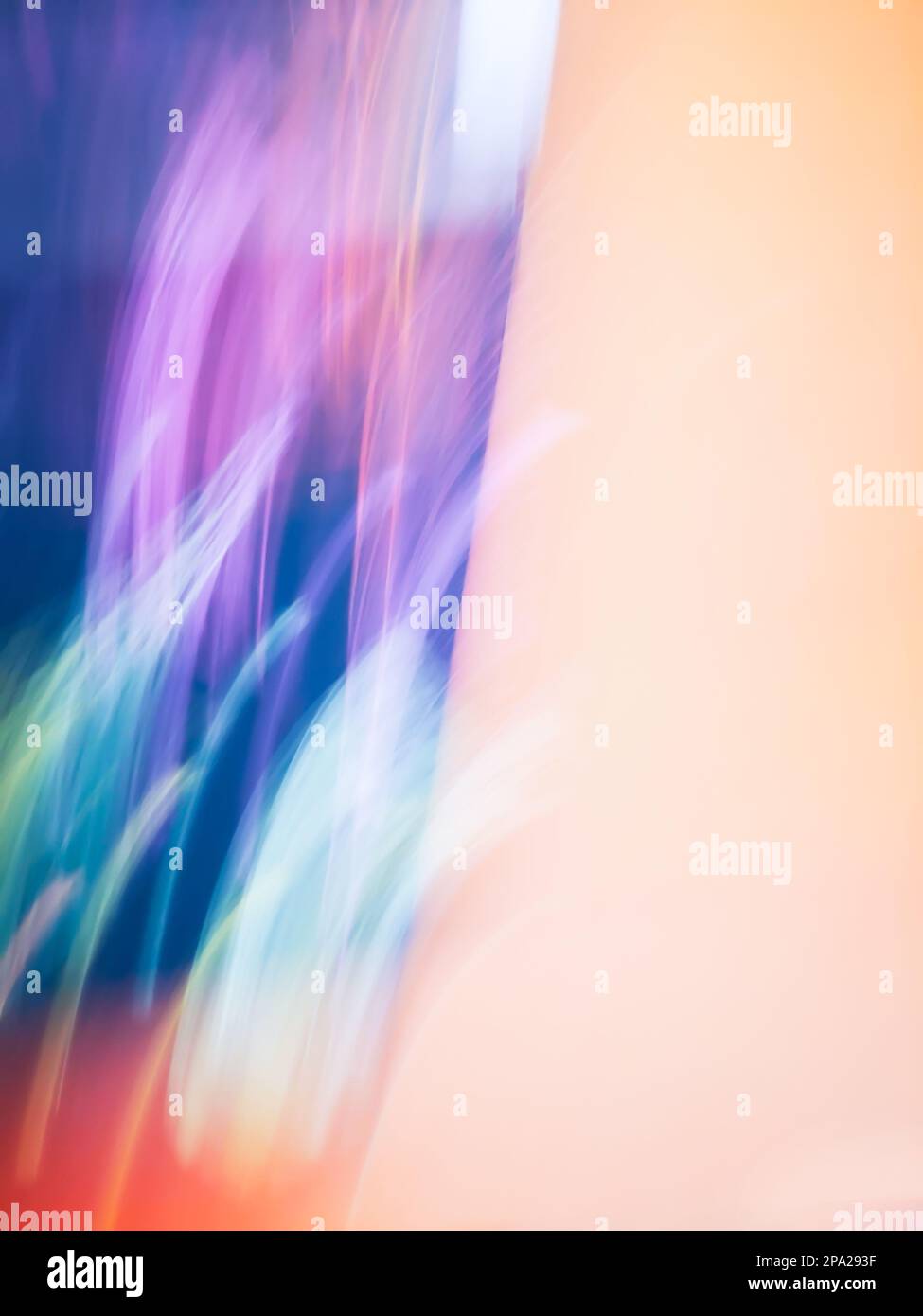 Contemporary art gallery interior out of focus background. Blur ...