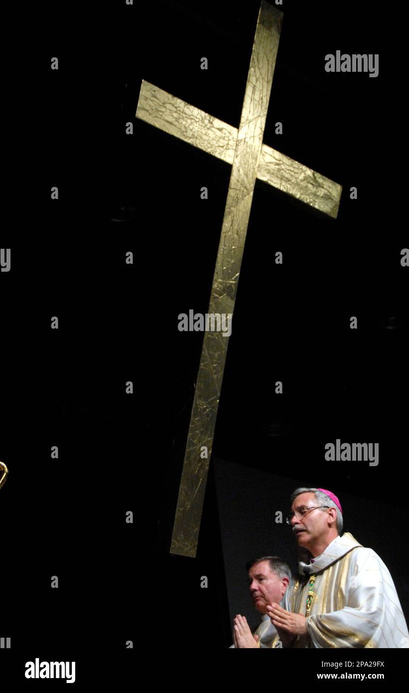 Father Anthony Basil Taylor, right, and Monsignor Royce Thomas, left ...