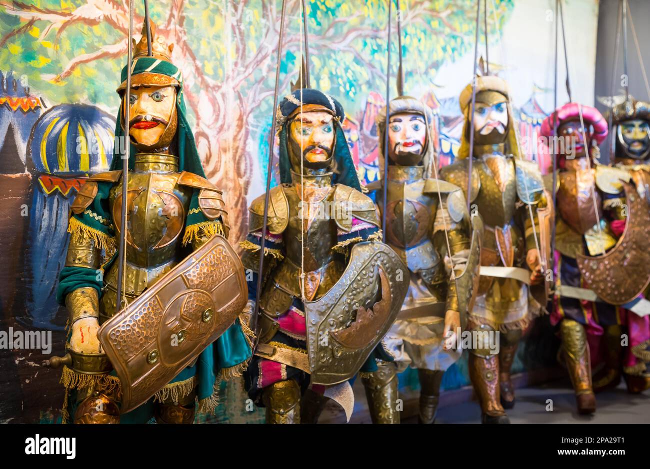 Original Pupo Siciliano (Sicilian puppets) (Italy). The Sicilian ...