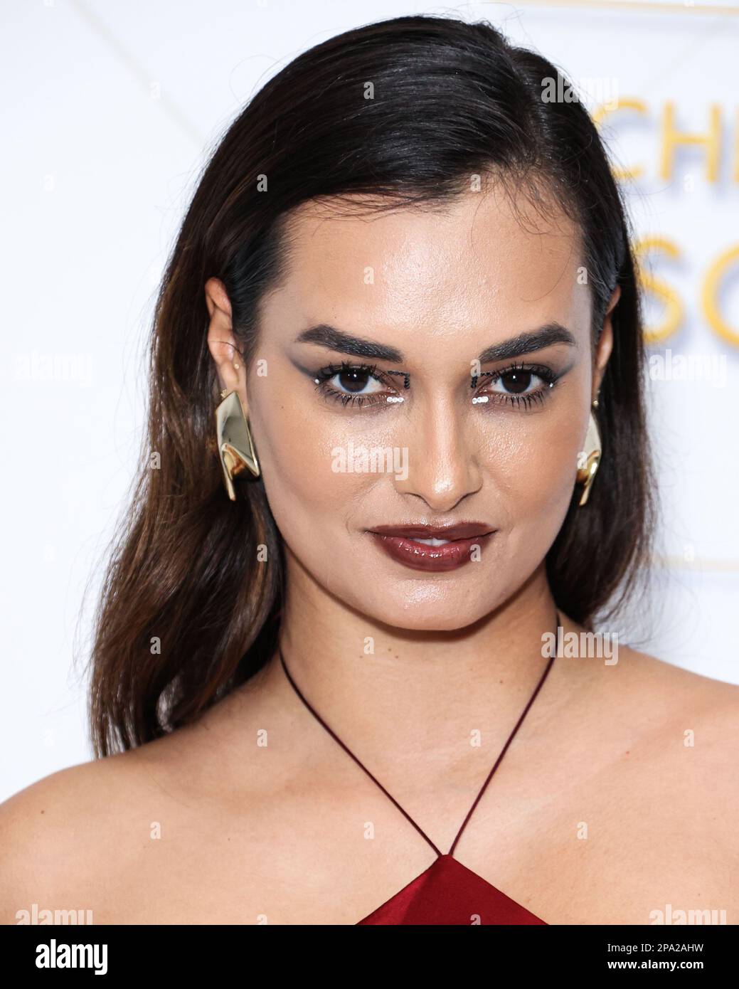 BEL AIR, LOS ANGELES, CALIFORNIA, USA - MARCH 10: Brazilian model ...