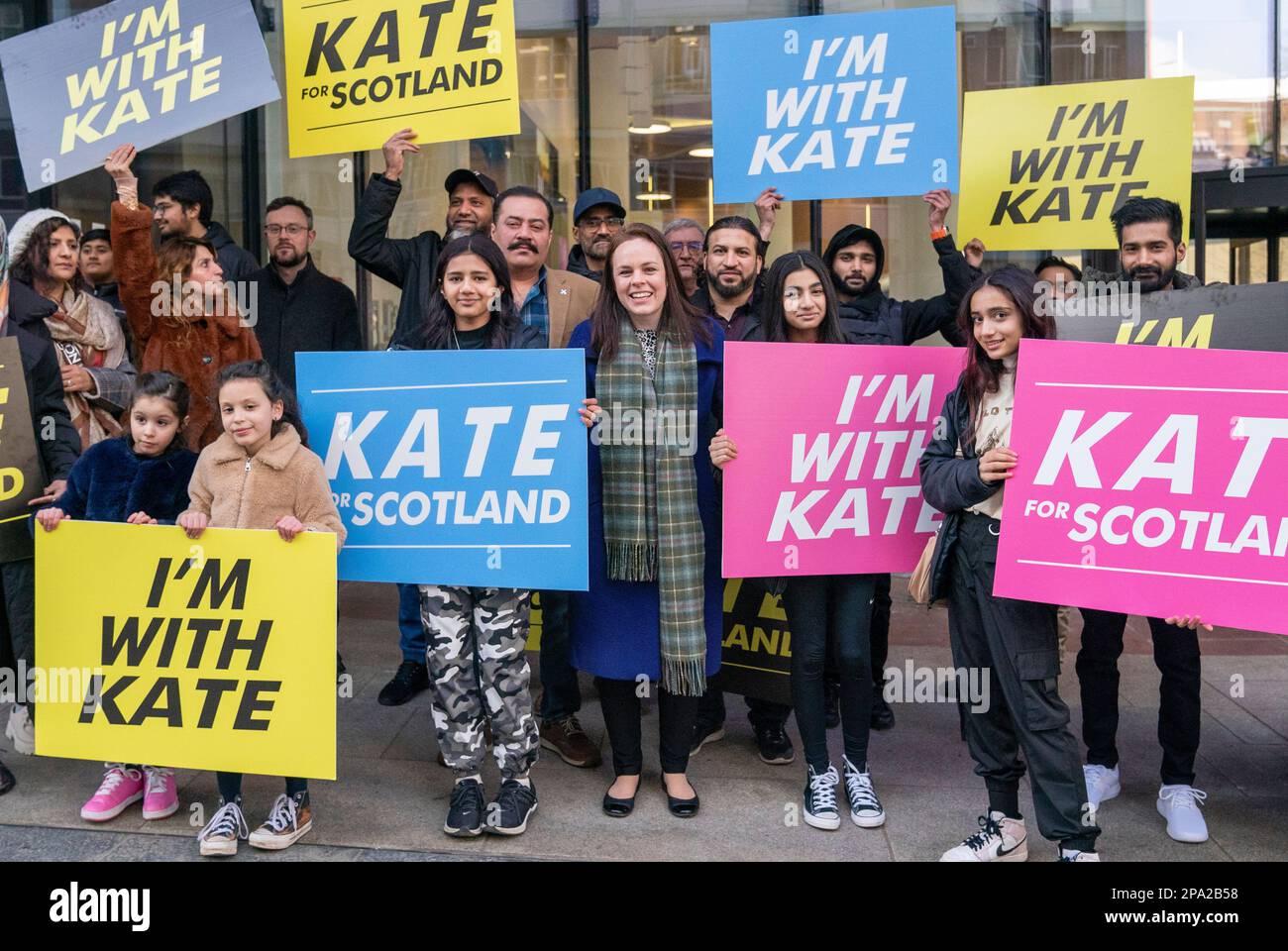 SNP leadership candidate Kate Forbes meets supporters before taking ...