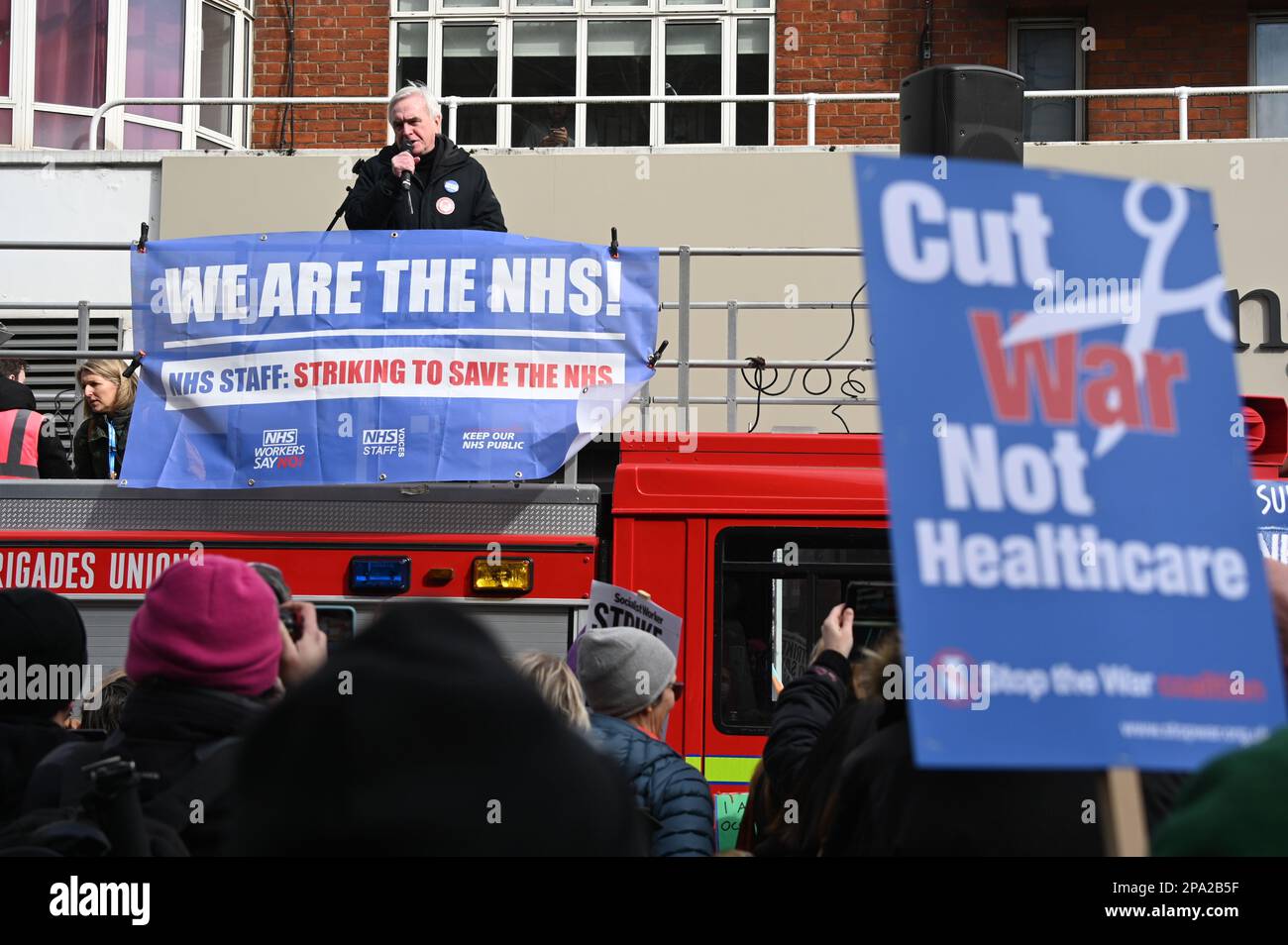 London, UK. 11th Mar, 2023. 11th March 2023, BBC, London, Speaker John ...