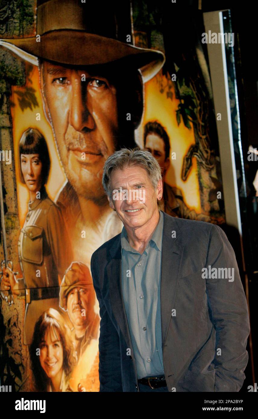 Actor Harrison Ford arrives for the premiere of his latest film ...