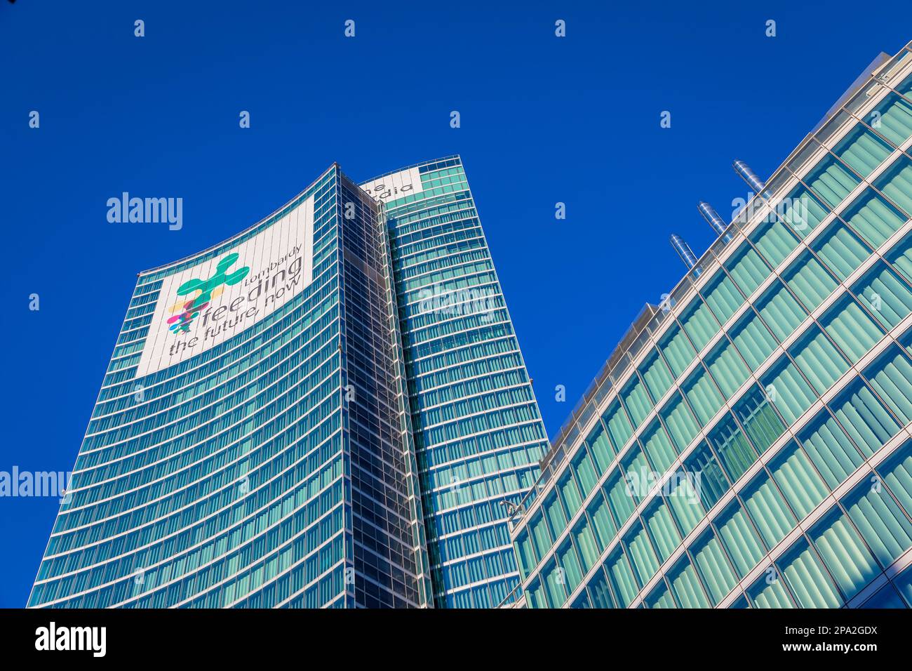 MILAN, ITALY - CIRCA SEPTEMBER 2020: located in Milan downtown, the ...