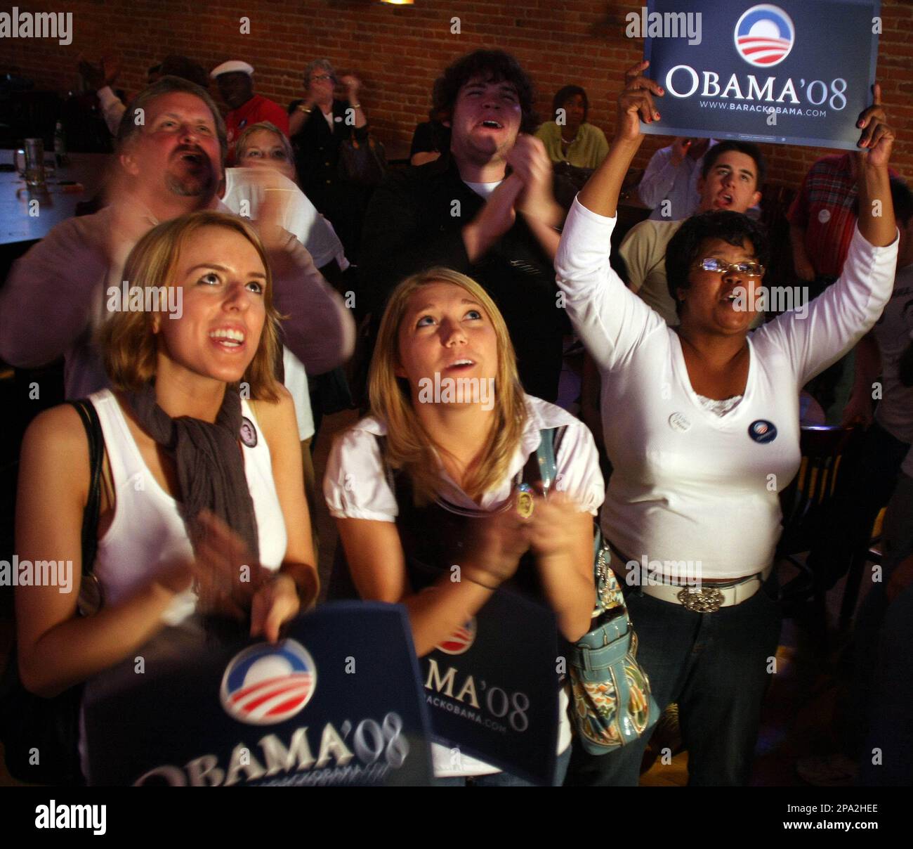 Democratic presidential candidate, Sen. Barack Obama, D-Ill ...