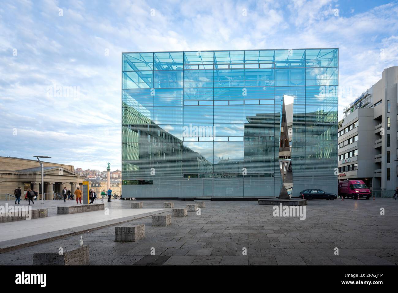 Kunstmuseum Stuttgart Museum of Art - Stuttgart, Germany Stock Photo ...