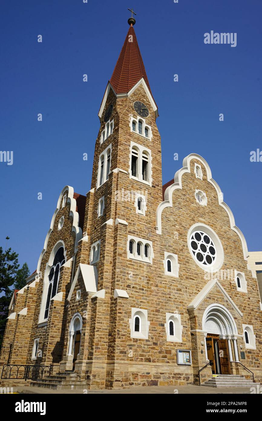 Christ Church, Windhoek, Windhoek, Namibia Stock Photo - Alamy