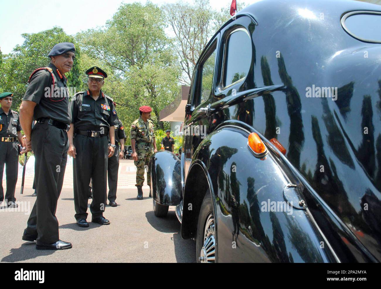 Indian Army Officer Car