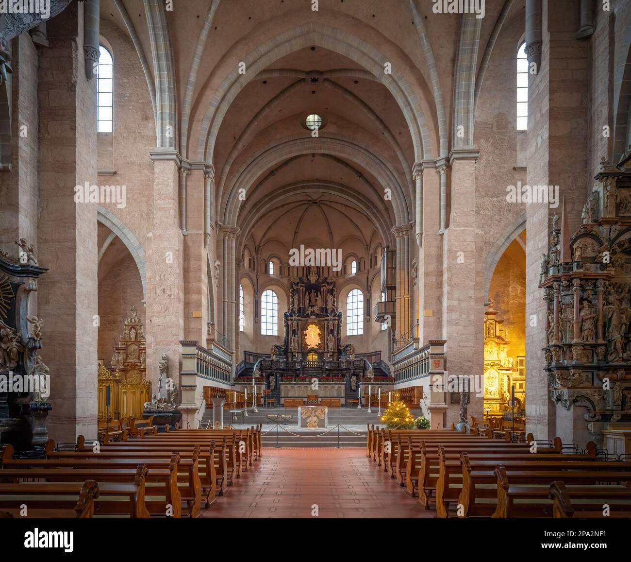 Trier Cathedral Interior - Trier, Germany Stock Photo - Alamy