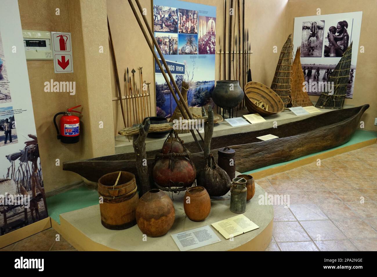 Exhibition on Namibia's ethnic groups, Swakopmund Museum, Swakopmund ...