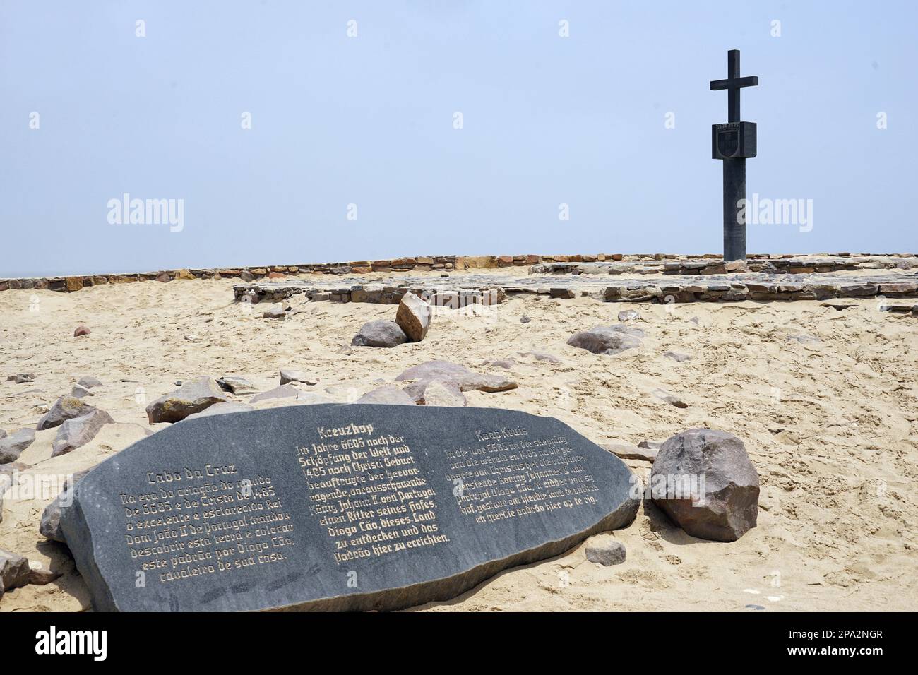 Cape Cross, Dorob National Park, Republi, Cape Cross, Namibia Stock ...