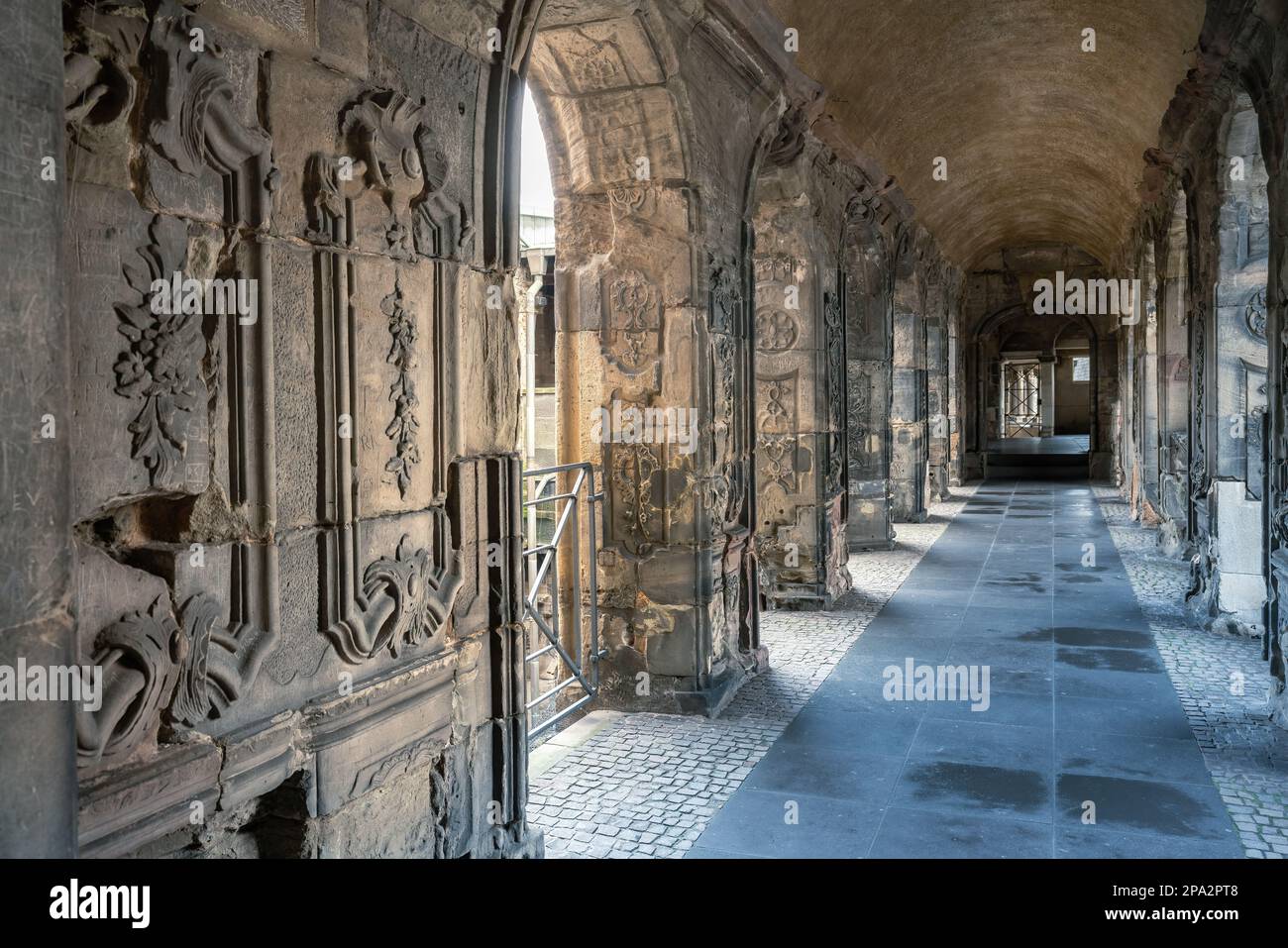 Porta Nigra Interior - Trier, Germany Stock Photo - Alamy