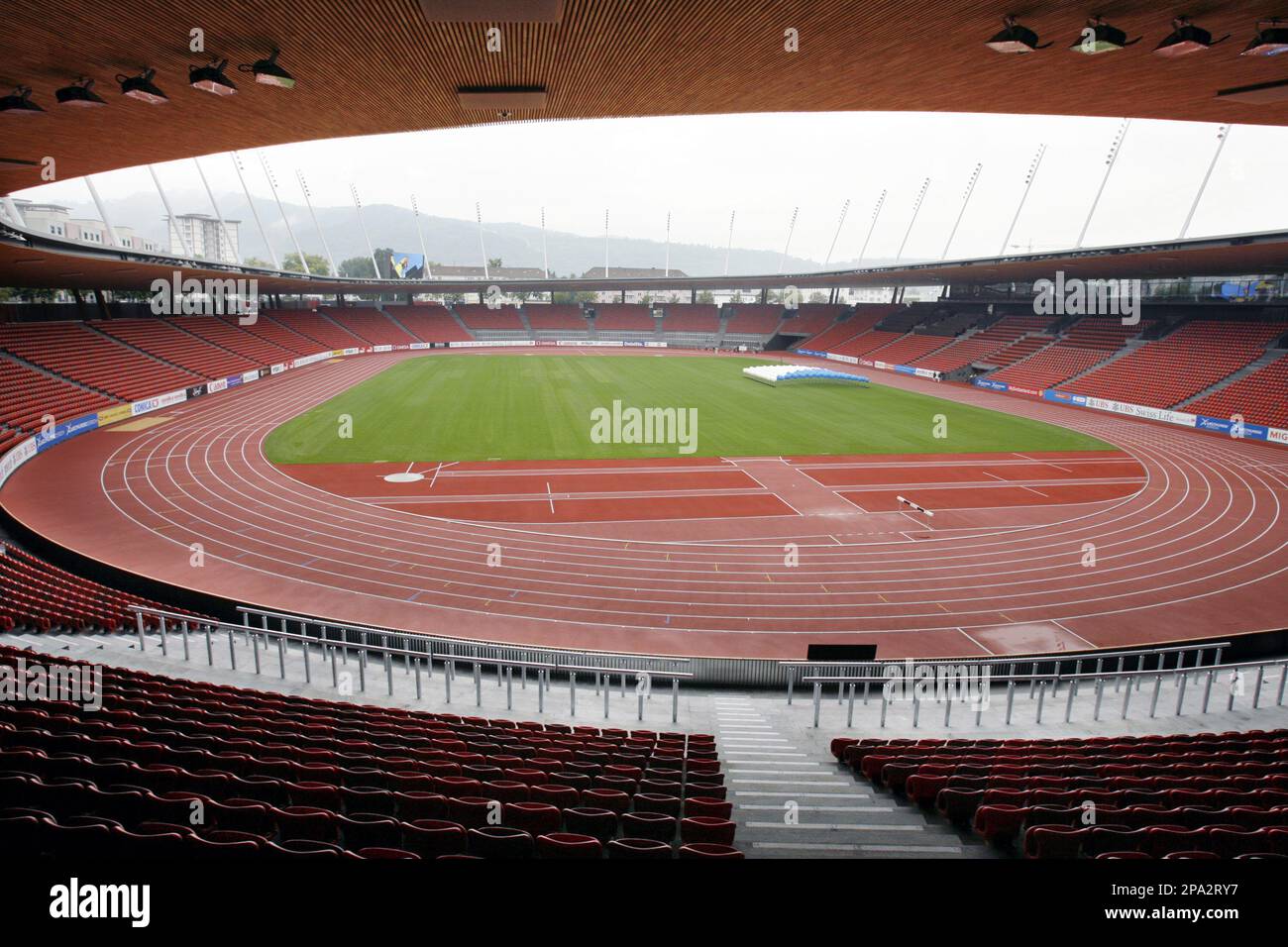 ** Soccer Euro 2008 Preview ** The Letzigrund stadium in Zurich ...