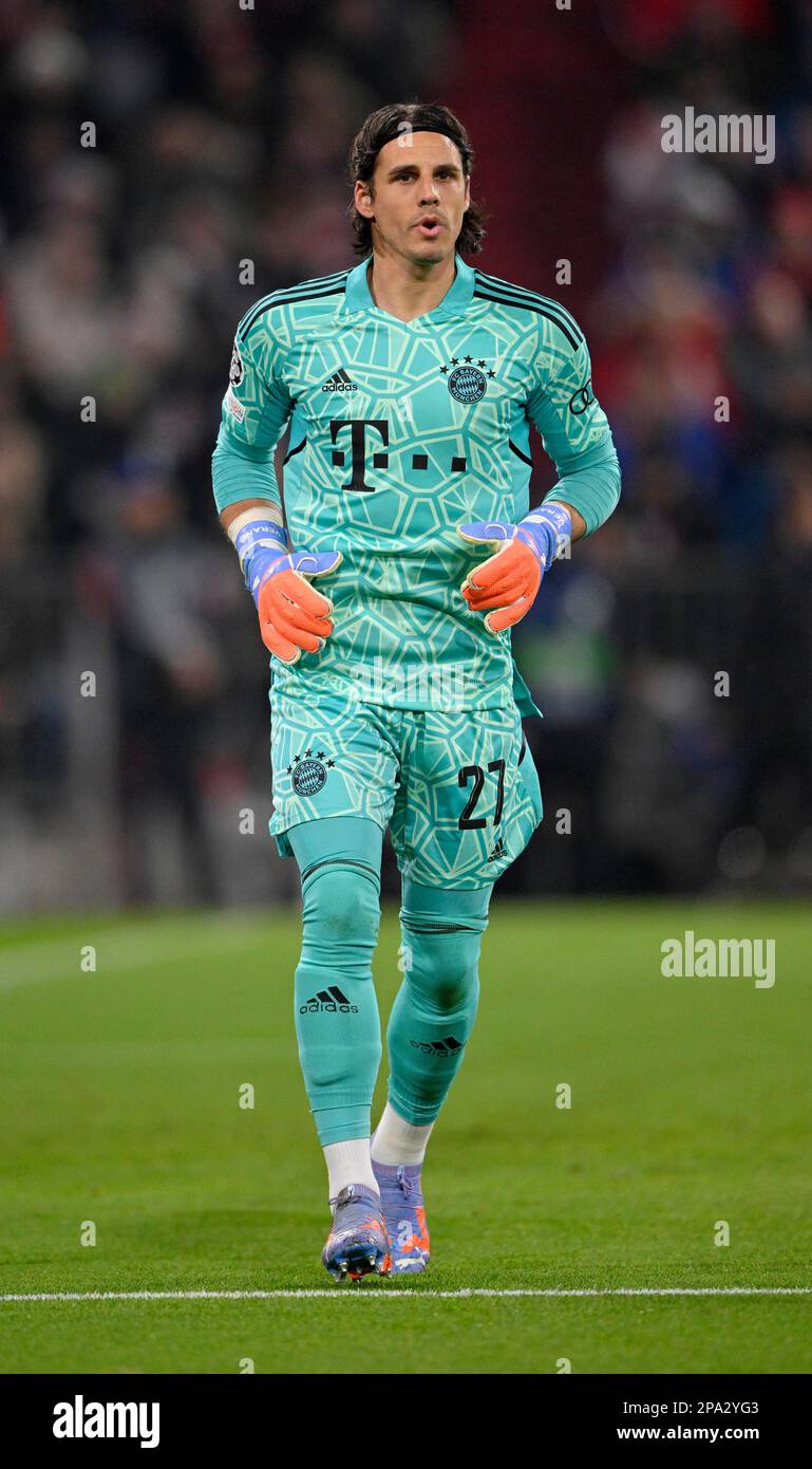 Goalkeeper Yann Sommer FC Bayern Munich FCB, CL, Champions League match ...