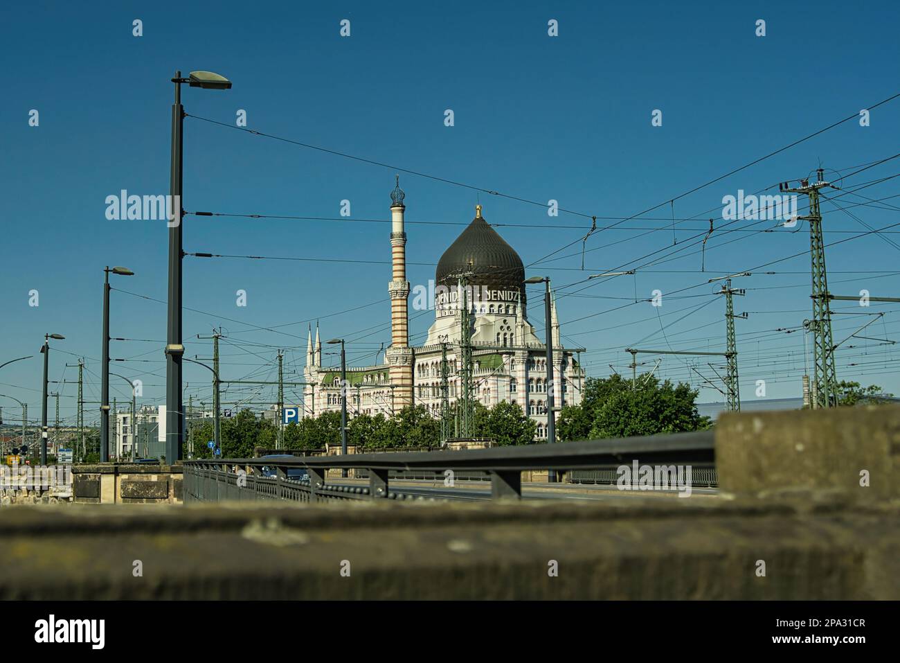 yenidze the former factory building of a cigarette factory Stock Photo ...