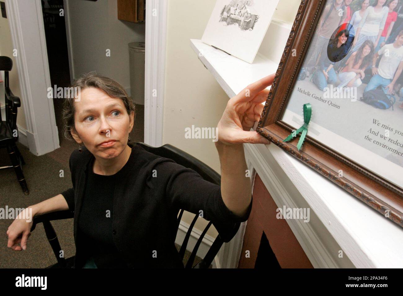 Cecilia Danks, a professor for the University of Vermont's ...