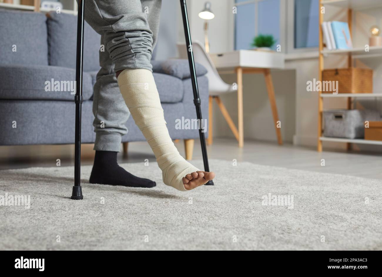 African patient, foot injury hi-res stock photography and images - Alamy