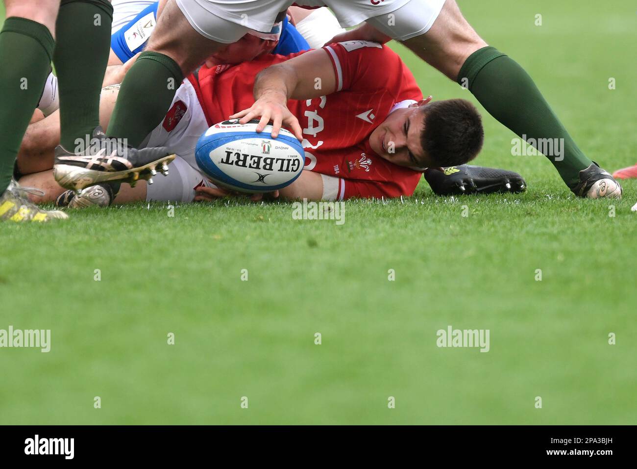 Rome, Italia. 11th Mar, 2023. Joe Hawkins of Wales during the Six ...