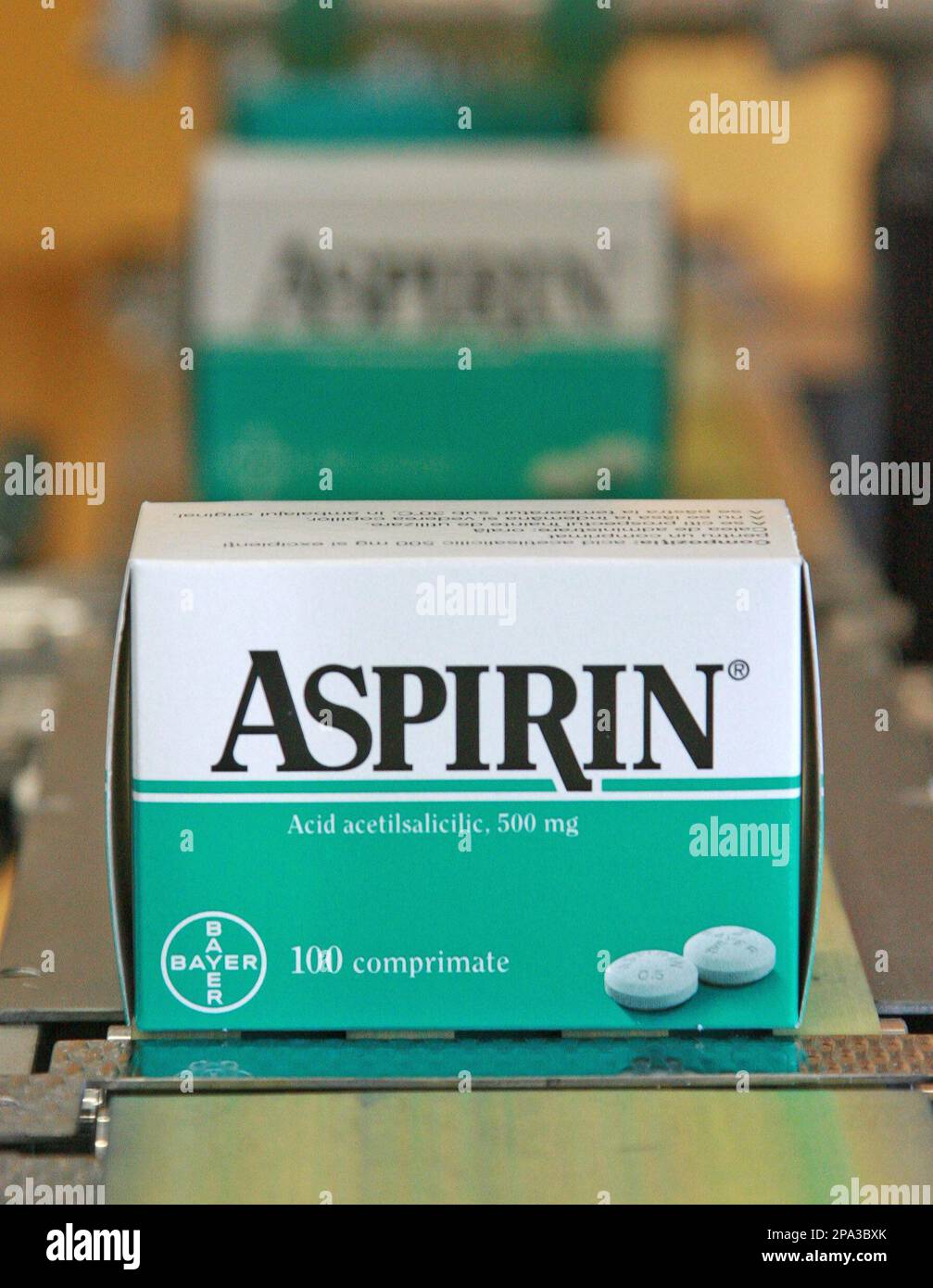**FILE** In this Aug. 15, 2007 file photo, packages of "Aspirin ...