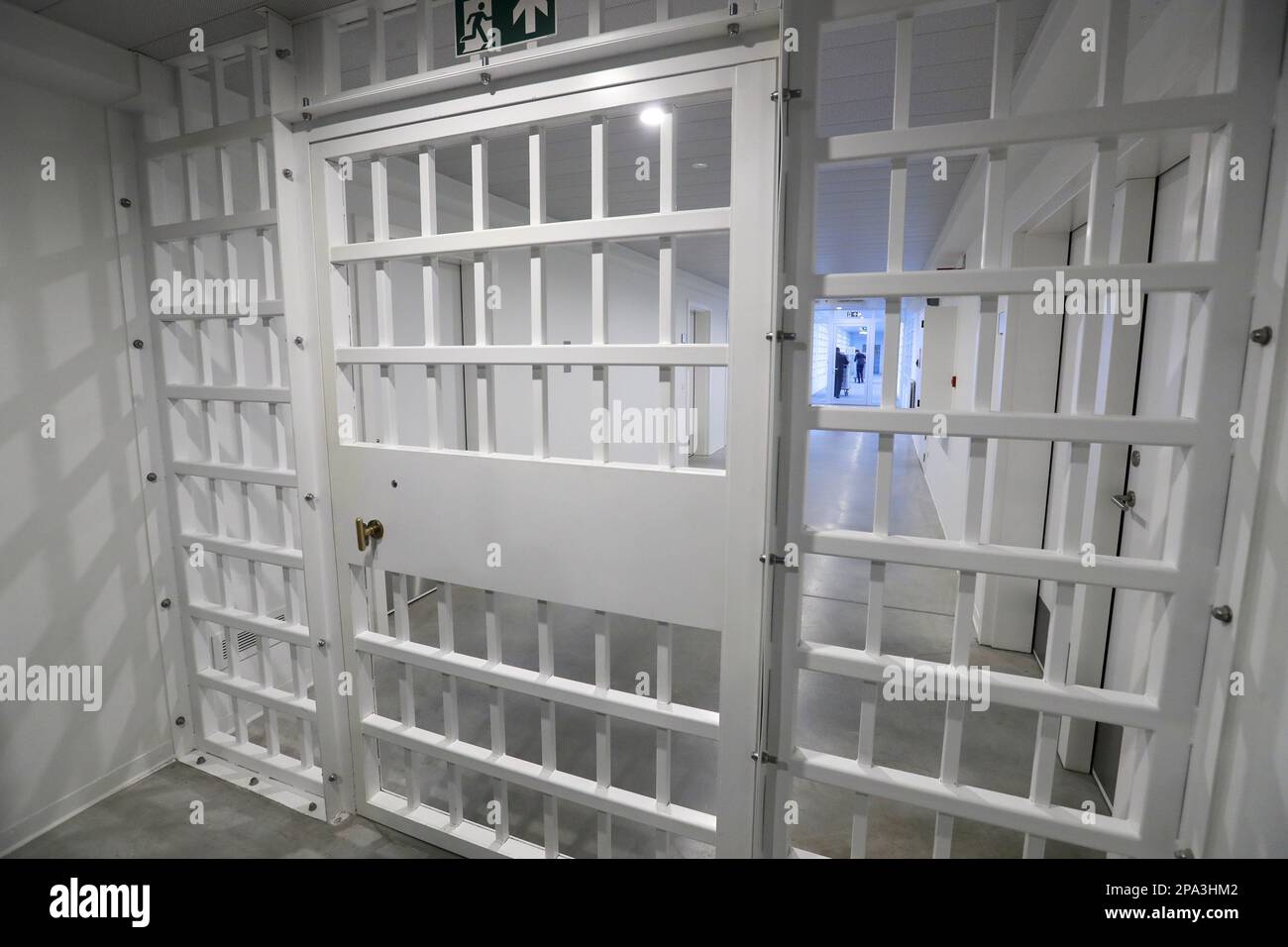 The new prison pictured during the transfer of 280 prisoners from the ...