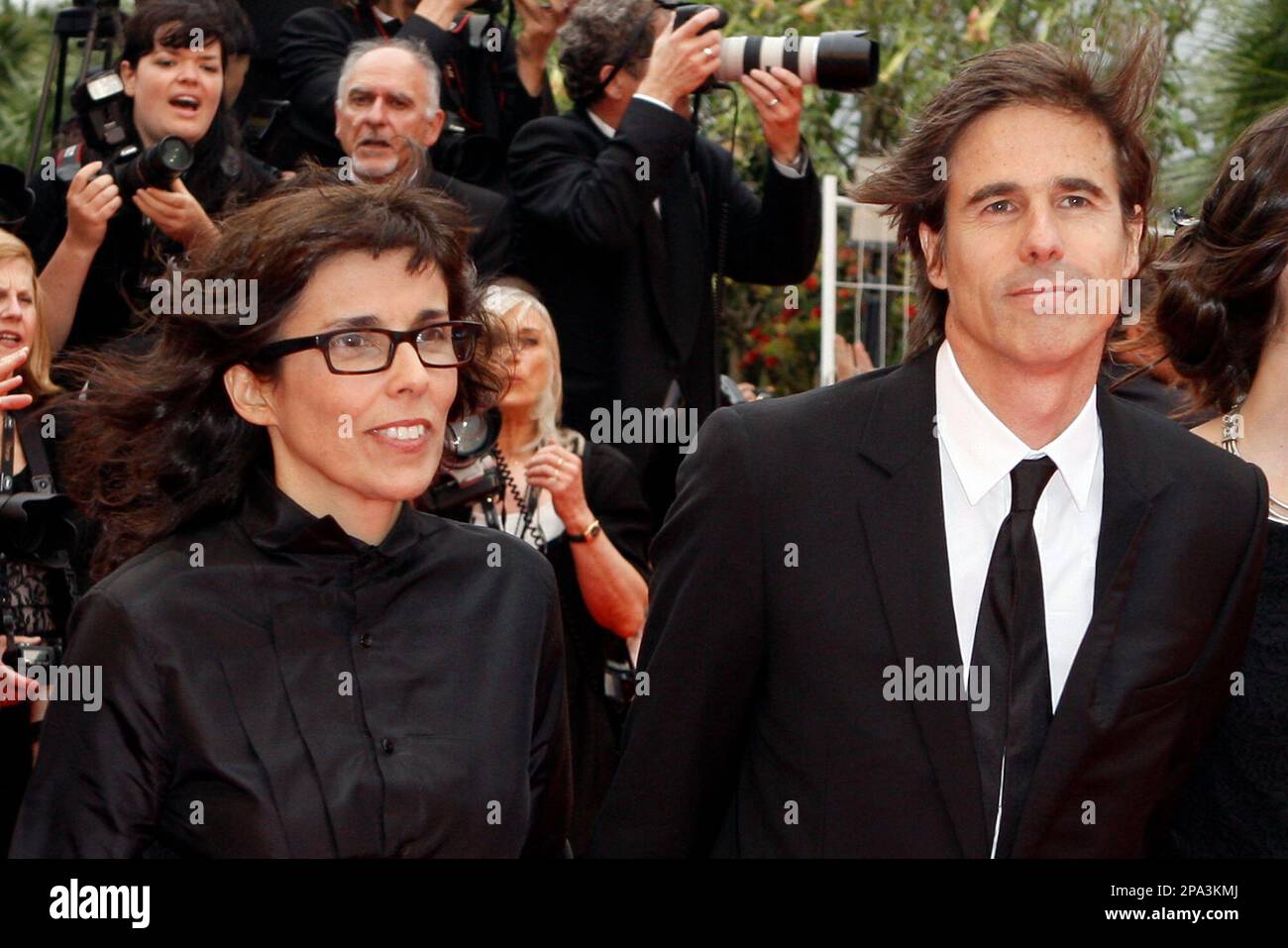Brazilian directors Daniela Thomas and Walter Salles arrive for the ...