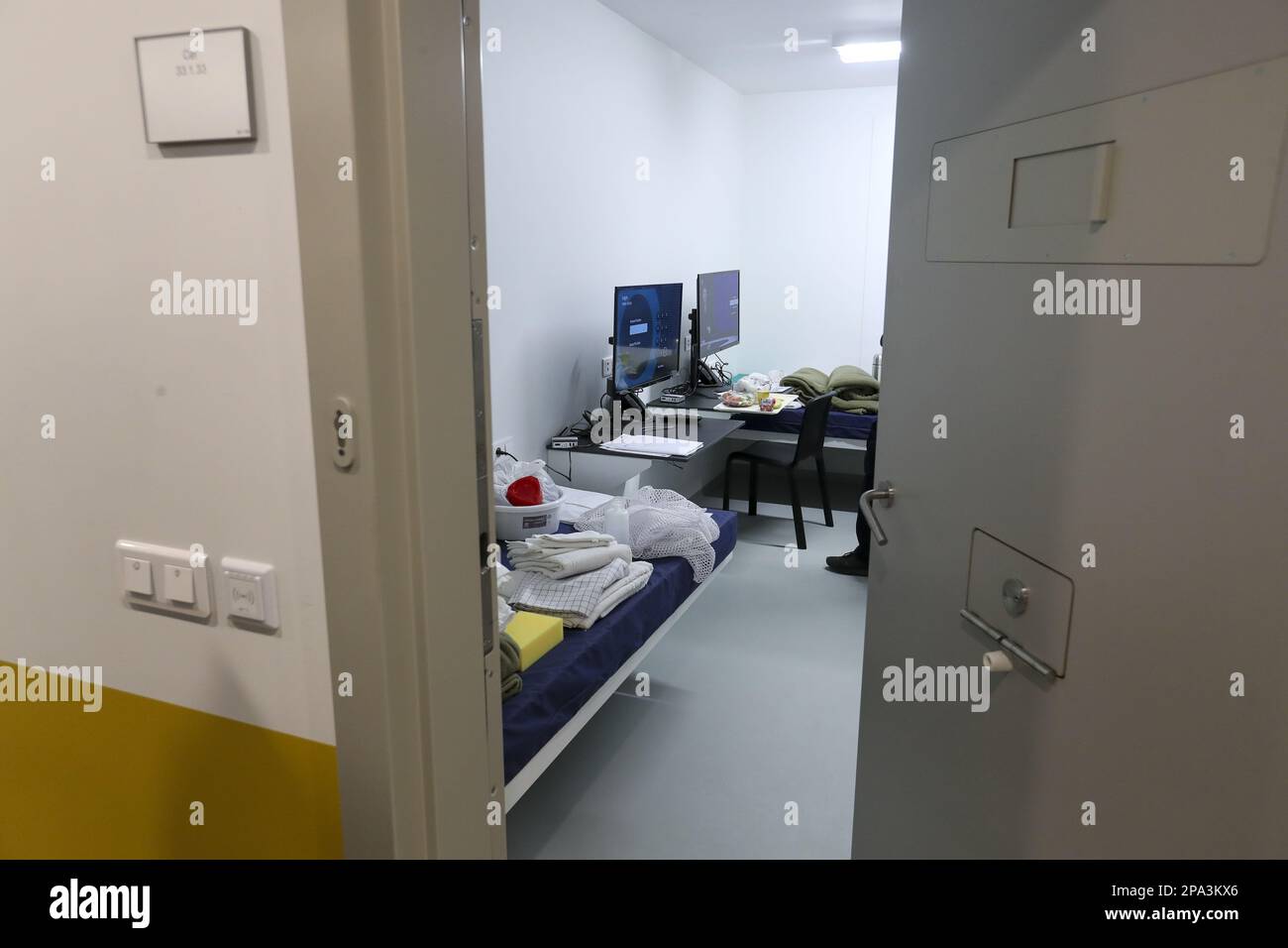 The new prison pictured during the transfer of 280 prisoners from the ...