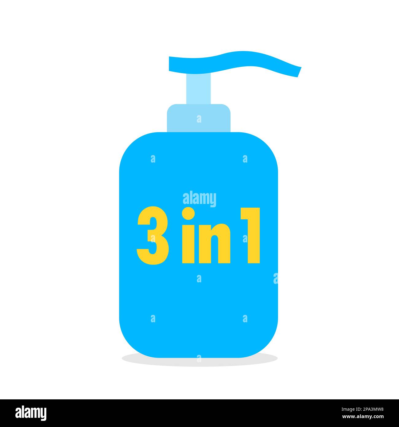 3 in 1 and shampoo, conditioner and body wash cleansing gel - bottle ...