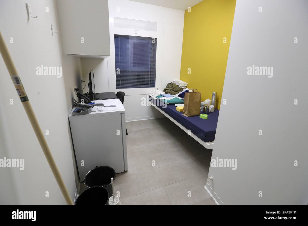 The new prison pictured during the transfer of 280 prisoners from the ...