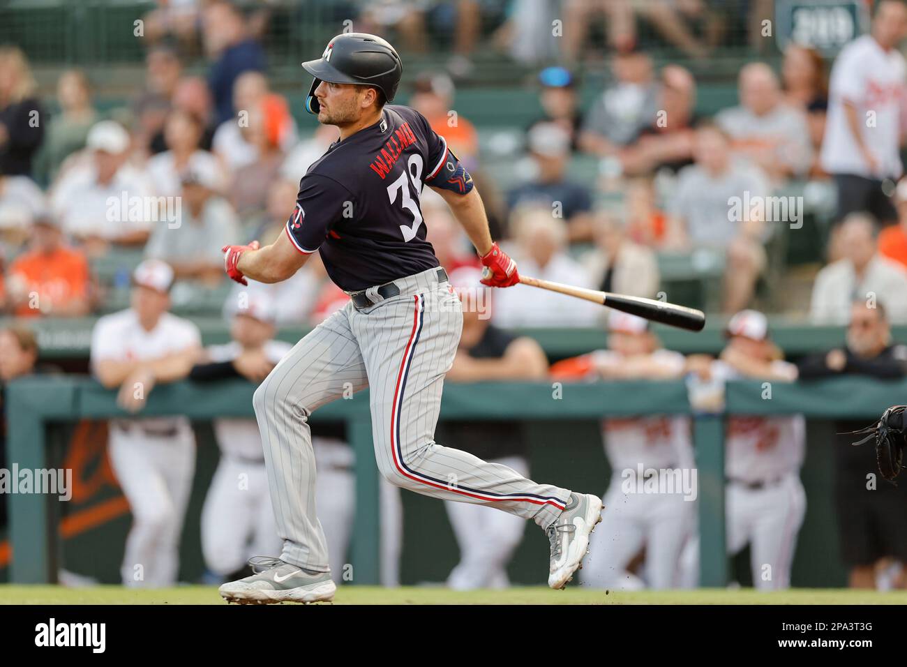 March 10, 2023, Sarasota FL USA; Minnesota Twins right fielder Matt ...