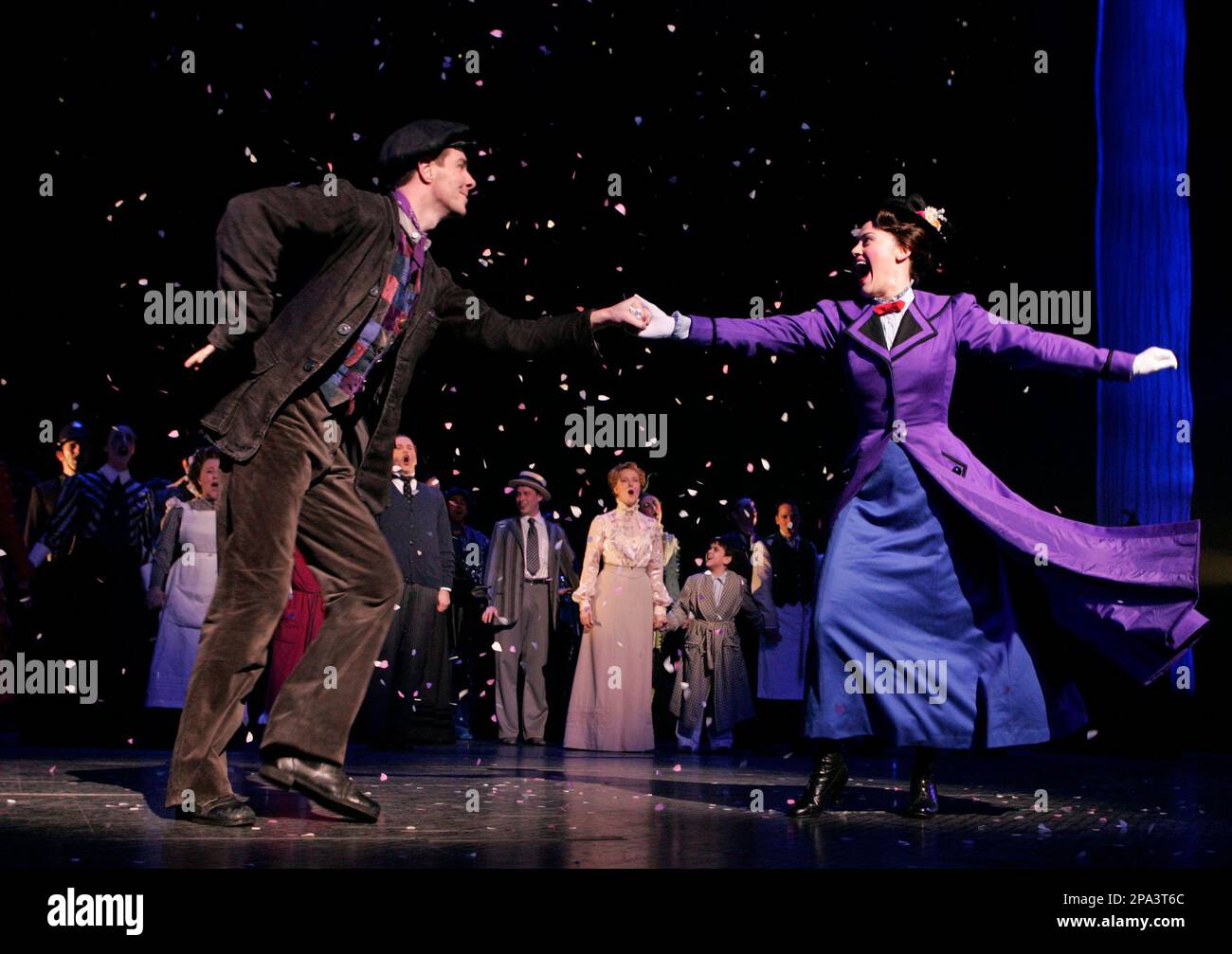 ** FILE ** In this Nov. 16, 2006 file photo, Mary Poppins characters ...