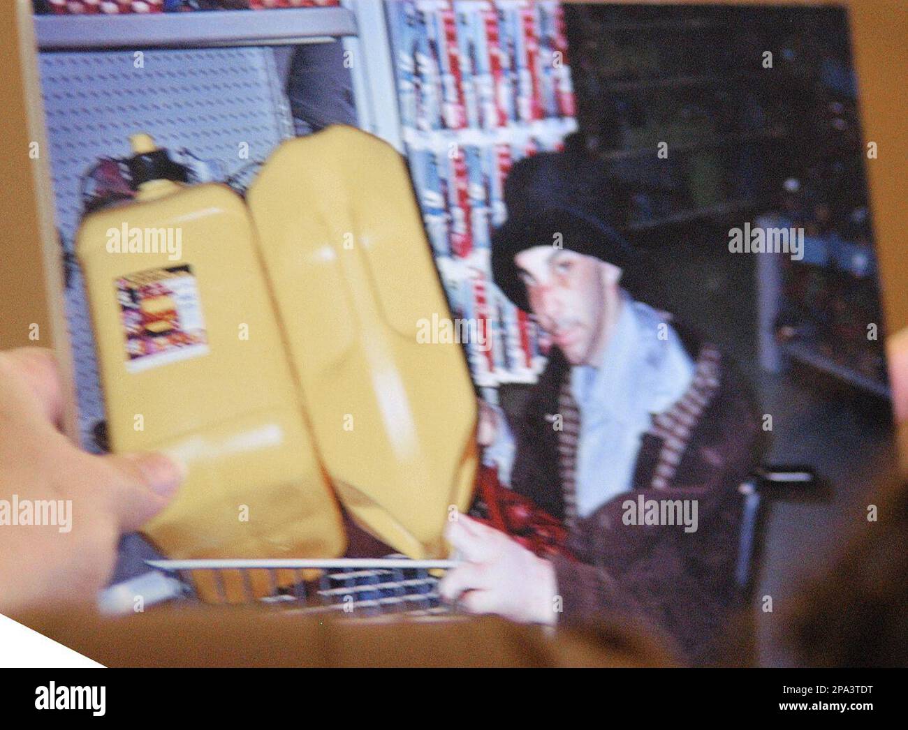 A photo taken of Kenneth Counti at the Epping Wal-Mart in March 2006 ...