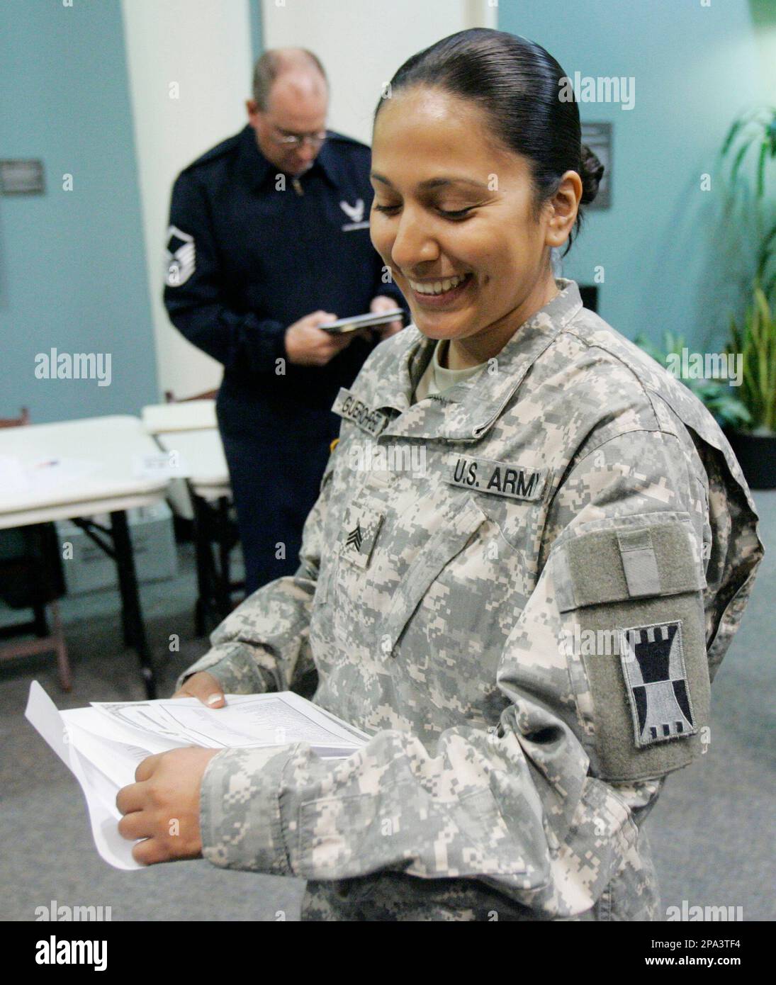 U.S. Army Reserve Sgt. Isaura Guerrero-Perez formerly of Mexico ...