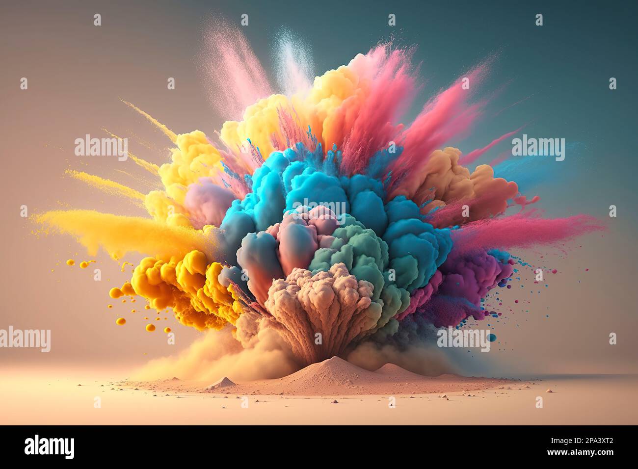 Pastel strokes hi-res stock photography and images - Alamy
