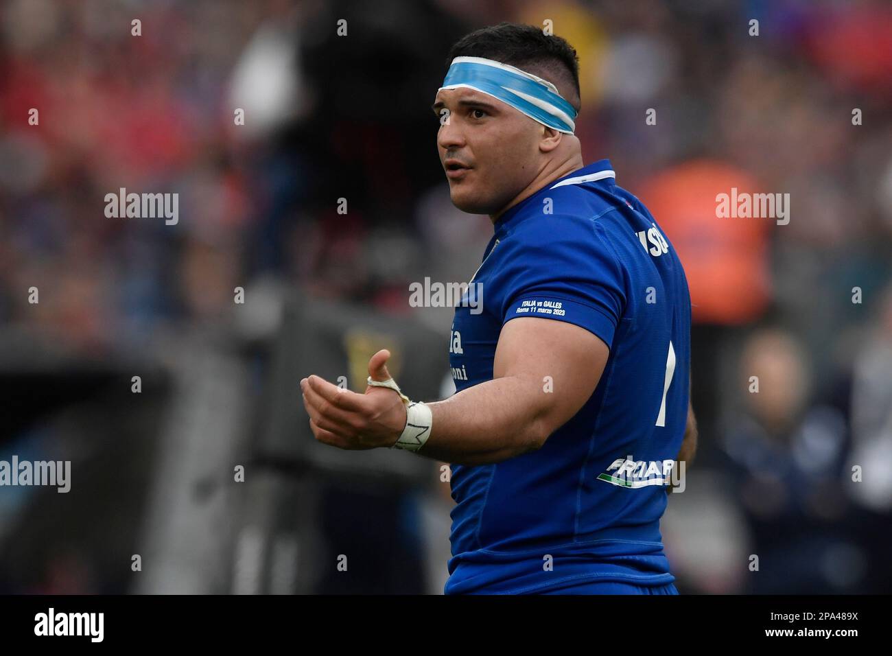 Rome, Italia. 11th Mar, 2023. Danilo Fischetti of Italy during the Six ...