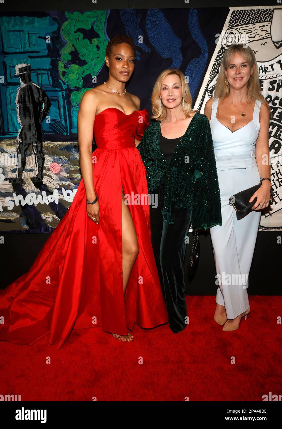Los Angeles, Ca. 10th Mar, 2023. Shinelle Azoroh, Sharon Lawrence ...