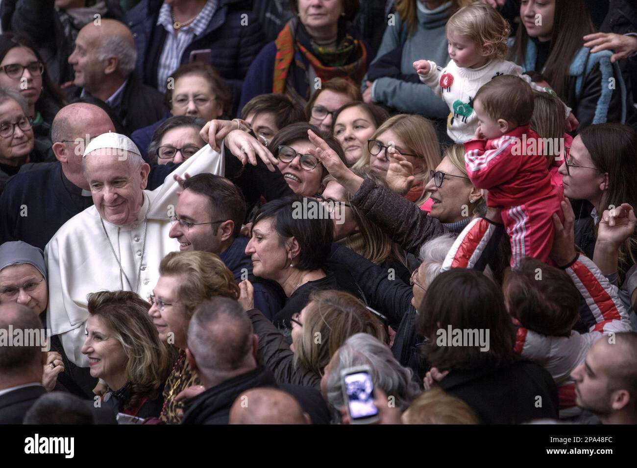 Paul vi audience hall in vatican city hi-res stock photography and ...