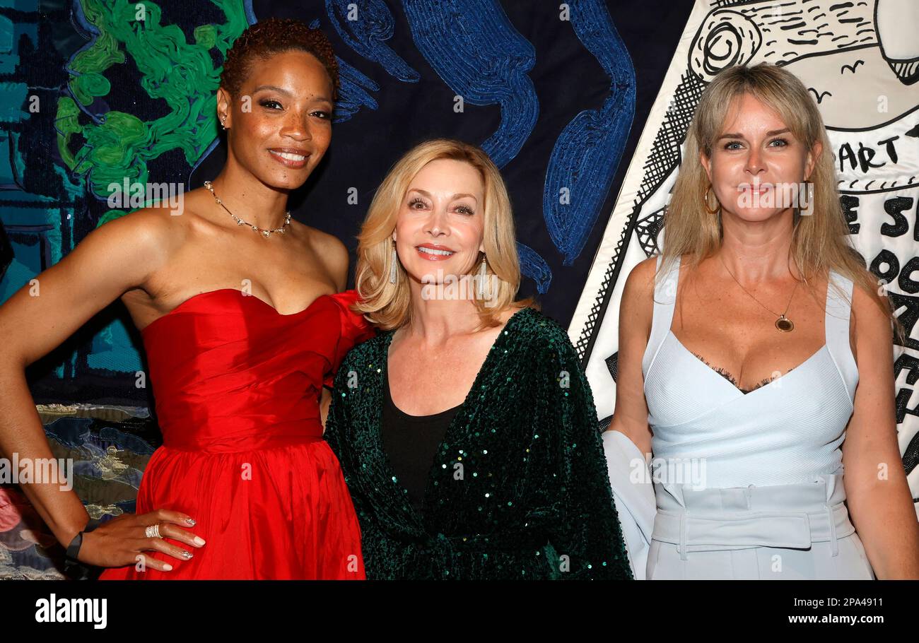 Los Angeles, Ca. 10th Mar, 2023. Shinelle Azoroh, Sharon Lawrence ...