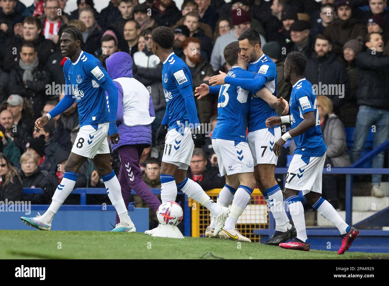 Brentford goal celebration 2023 hi-res stock photography and images - Alamy